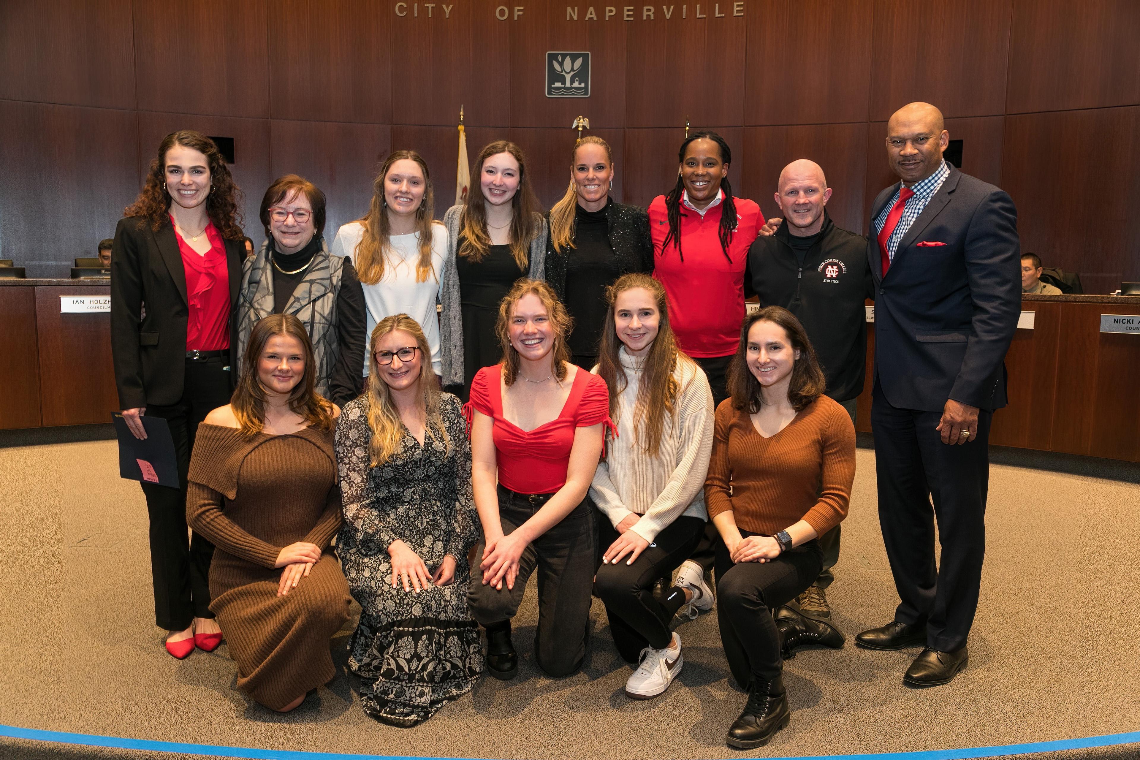 City of Naperville issues proclamation to honor North Central women's ...
