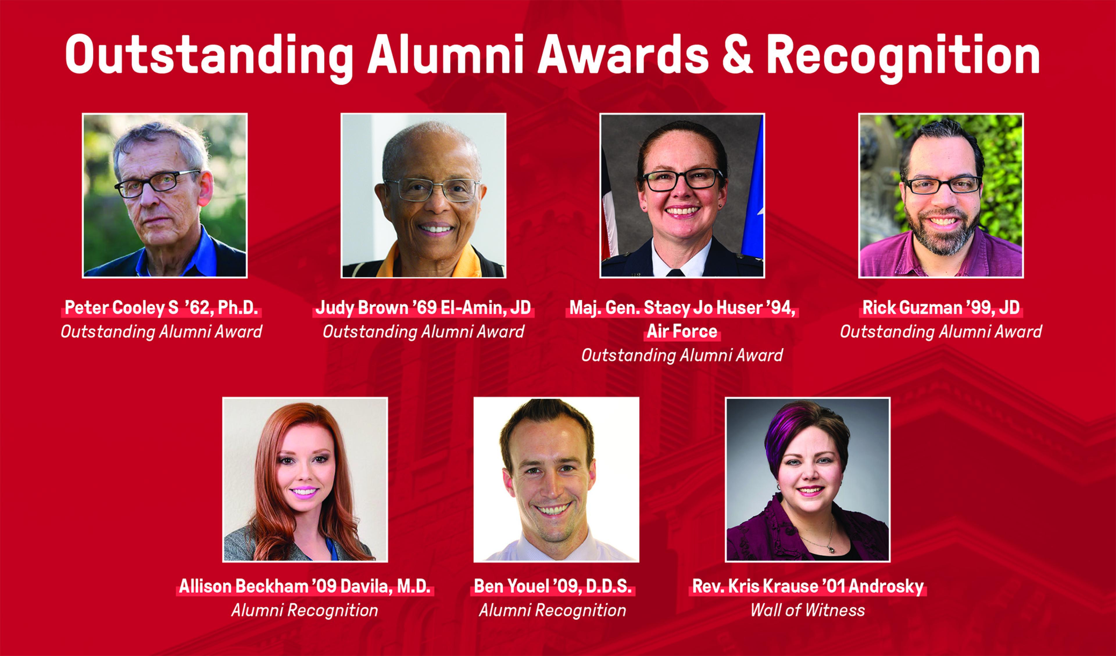 2024 Outstanding Alumni Awards & Recognition Recipients | North Central College