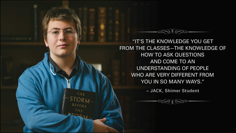 College of Arts & Sciences: Shimer Great Books School | North Central ...